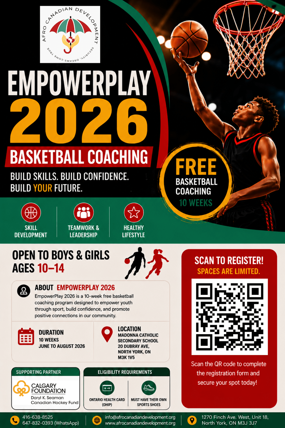Afro Canadian Development Inc. Announces Launch of "EmpowerPlay 2026 ...
